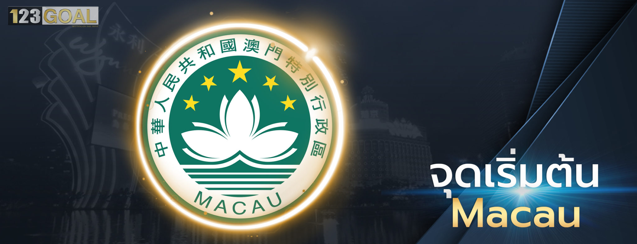 คาสิโน ศูนย์รวมคาสิโนระดับโลก Ep.2 มาเก๊า Macau เว็บไซต์ออนไลน์ 123GOAL